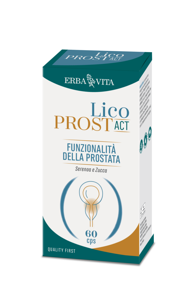 Licoprost: prostate wellness in capsules | Erba Vita