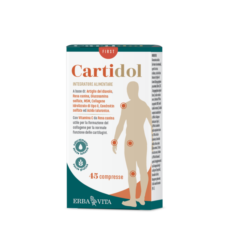 CARTIDOL TABLETS - Erba Vita Group SpA - Intl.