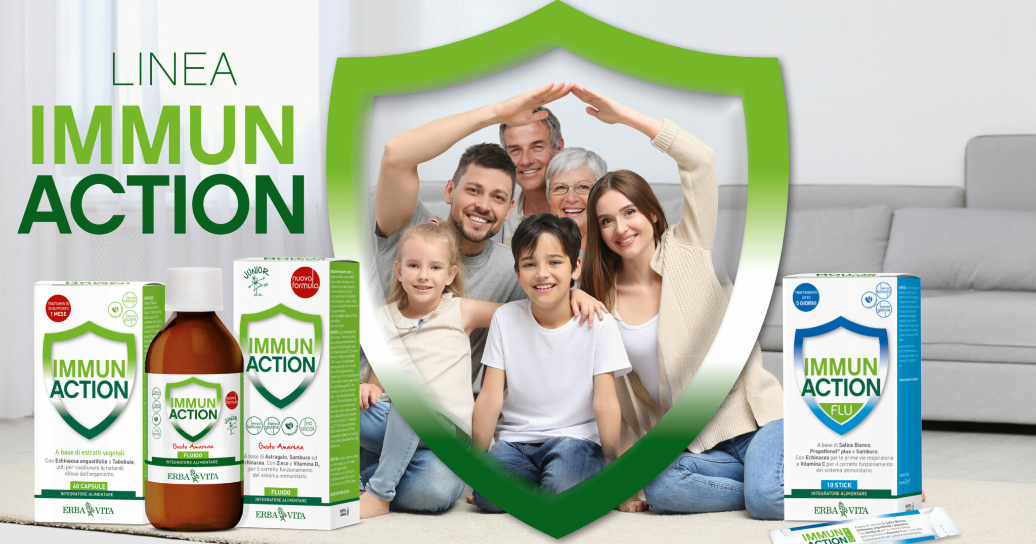 Immun Action: sostieni il tuo sistema immunitario | Erba Vita