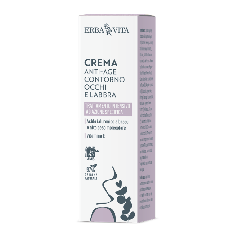 Crema Contorno Occhi e Labbra: azione specifica | Erba Vita