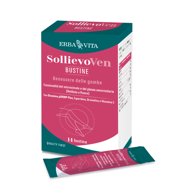 Sollievo Ven Bustine: alleato naturale per la circolazione | Erba Vita